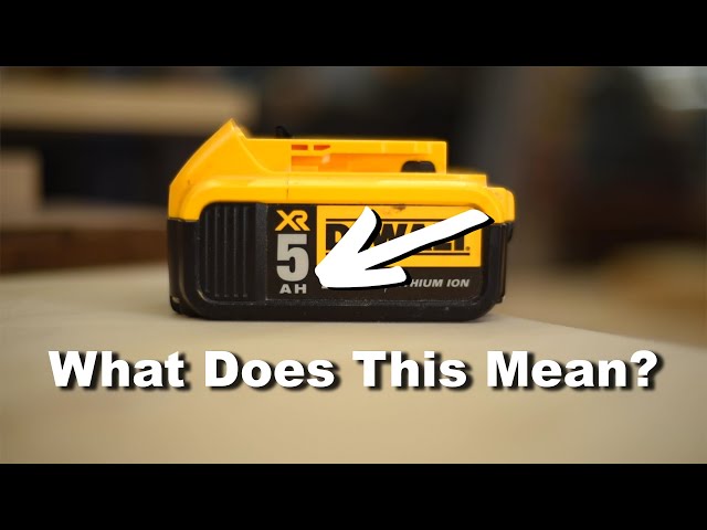Battery Basics: What Does Ah on a Battery Mean and Why It’s Important ...