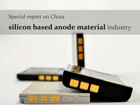Special report on China silicon based anode material industry - TYCORUN