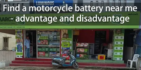 Different ways to find motorcycle battery near me and FAQs - TYCORUN