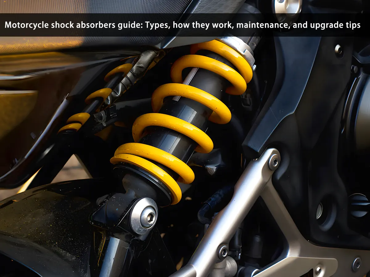 Motorcycle shock absorbers guide: Types, how they work, maintenance ...